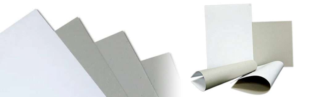 Poly Coated Grey Back Board | Duplex Board Grey Back | Variflex